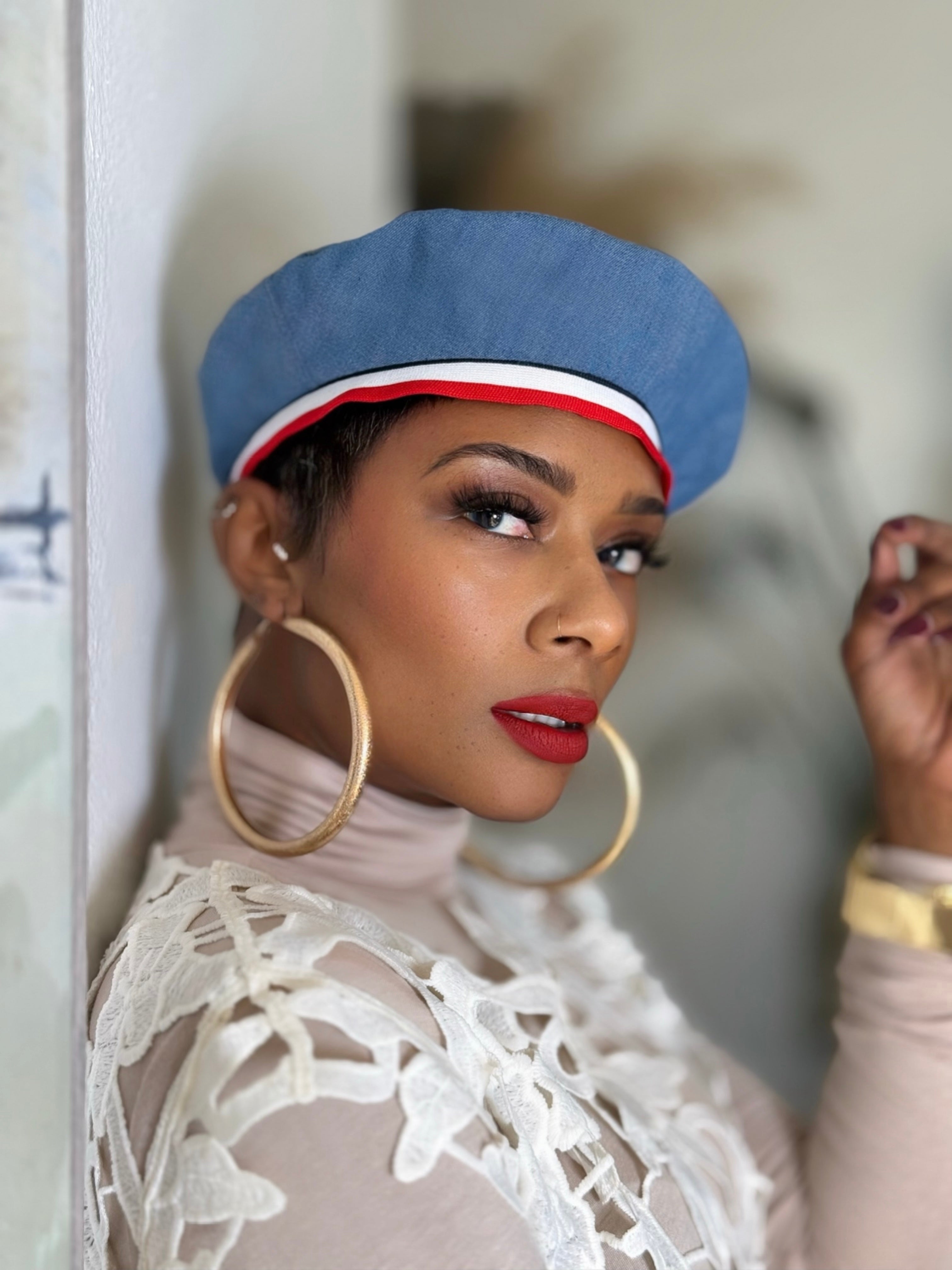 “Blue Denim” Beret – InsideOut